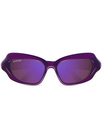 Balenciaga lunettes de soleil Bossy - Violet