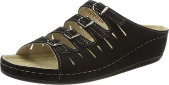 Berkemann Damen Hassel Hausschuh, Schwarz, 42 2/3 EU