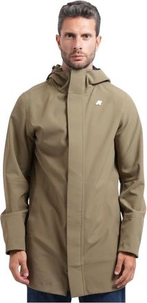 K-Way Homme, Vestes, Vert, Taille: 3XL Marlyn Bonded Jacket