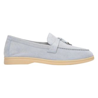 Estro & Luminara Femme, Chaussures, Bleu, Taille: 36 EU Tassel Mocassins