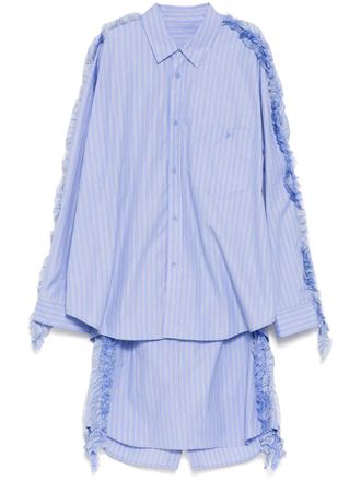 JNBY Lockeres Kleid mit Seitendetail - Blau