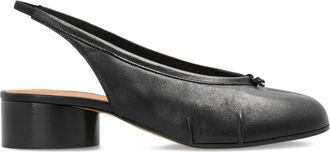 Maison Margiela escarpins Tabi 30 mm à bride arrière - Noir