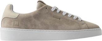D.A.T.E. D.a.t.e., Homme, Chaussures, Beige, Taille: 41 EU Baskets Basses en Daim Beige