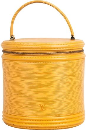 Louis Vuitton Crossbody Bags - Louis Vuitton Yellow Epi Leather Cannes Vanity Han - Gr. unisize - in Gelb - f&uuml;r Damen