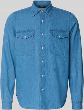 Closed Freizeithemd in Denim-Optik