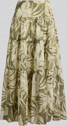 Lauren Ralph Lauren Weiter Maxi-Rock aus reiner Baumwolle