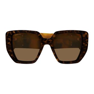 Gucci Sonnenbrille - - Accessories - Damen - Braun - 54 MM