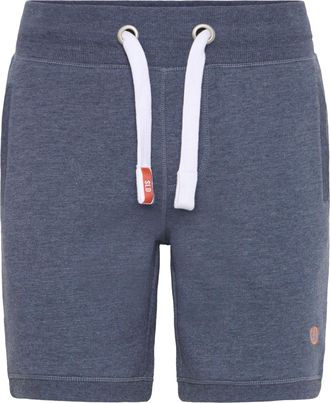 Solid SDBenn Herren Sweatshorts Kurze Hose Shorts mit Fleece-Innenseite Kordelzug Eingrifftaschen Baumwollmischung Regular fit, Größe:XXL, Farbe:Grey Blue M