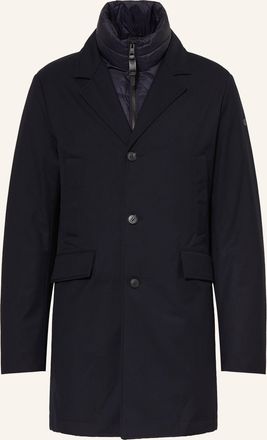 Duno Duno Lightweight-Daunenmantel Spencer Parma Mit Herausnehmbarer Blende blau