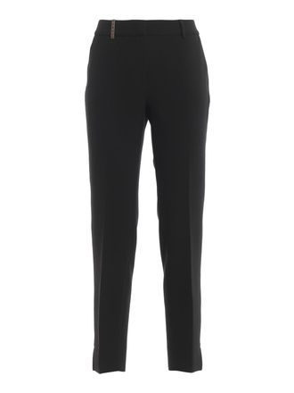 PESERICO Pantalons Décontractés - Noir