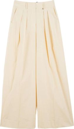 Twinset Femme, Pantalons, Beige, Taille: 40 FR Pantalon Palazzo