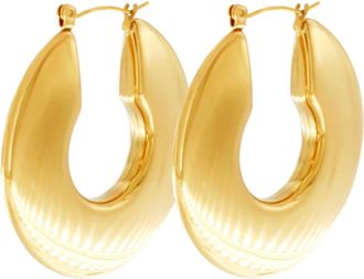 Dansk Copenhagen Femme, Accessoires, Jaune, Taille: ONE Size U-Turn Statement Earring