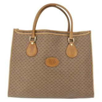 Gucci Sac Cabas Vintage Pre-owned - Femme - Pre-owned - Beige - Taille: ONE Size