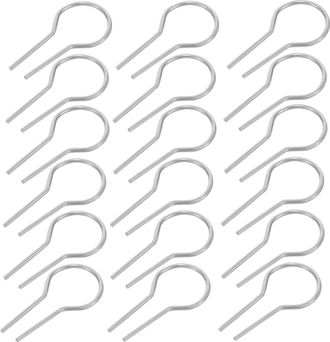 Supvox 100 Stück Hitzebeständige Brennnadeln für Keramikschmuck Kleine Hochtemperatur Hängenadeln aus Metall Brennofenzubehör für Keramik Hängebrand