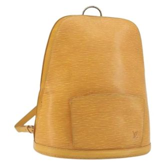 Louis Vuitton Pre-owned Vintage Epi Backpack - Femme - Pre-owned - Jaune - Taille: ONE Size