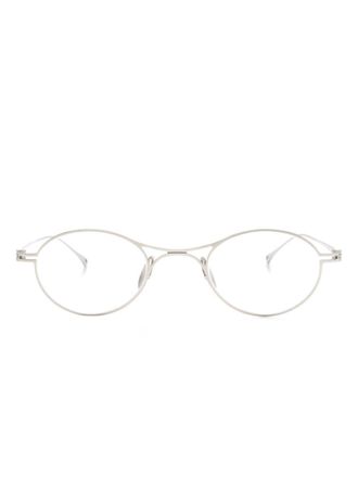 Giorgio Armani lunettes de vue &agrave; monture ovale - Argent