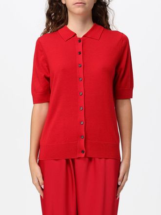 Meimeij Cardigan coupe slim &agrave; manches courtes en pure laine vierge