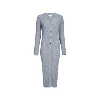 Topshop Robe midi cardigan en laine m&eacute;lang&eacute;e