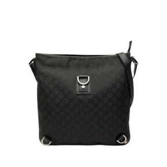 Gucci Pre-owned Nylon Crossbody Bag - - Pre-owned - Damen - Schwarzk - ONE SIZE
