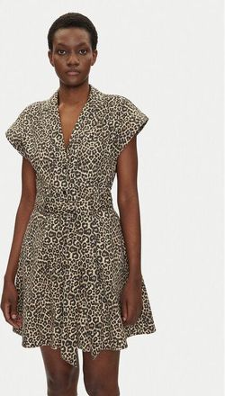 Morgan Hemdkleid 251-REVAM Braun Regular Fit