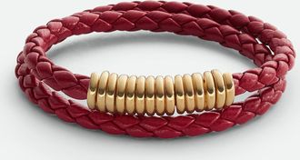 Bottega Veneta Bracelet En Cuir Curl - Bottega Veneta