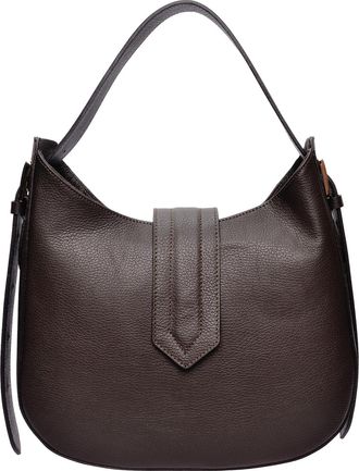 Isabella Rhea Kastanienbraun Rindsledertasche