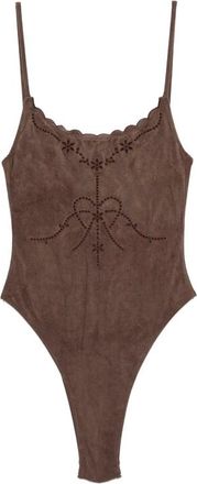 Frankies Bikinis Femme, Maillots de bain, Brun, Taille: 36 FR 12126Sd Dessu