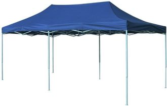 vidaXL Tente pliable 3 x 6 m Bleu
