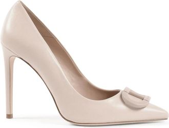 Dee Ocleppo Femme, Chaussures, Beige, Taille: 39 1/2 EU Talons Aiguilles Beige en Cuir