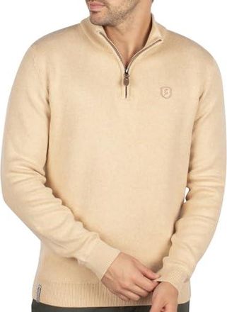 Shilton Pull Camionneur uni Homme 3XL / Beige