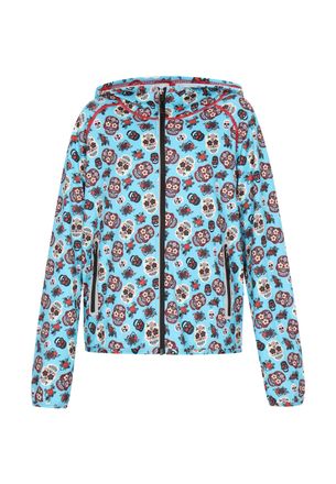 Mymo Jacke M&auml;dchen blau mehrfarbig