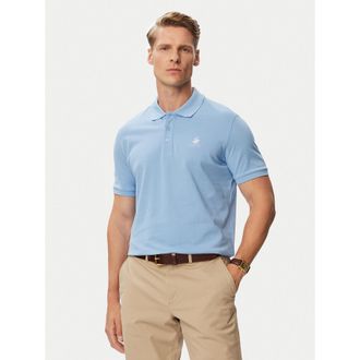 Beverly Hills Polo Club Poloshirt P-SS26M-P450124 Hellblau Regular Fit