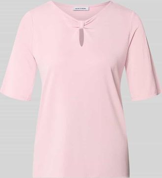 More & More T-Shirt aus Modal-Mix