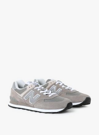New Balance Baskets basses 574 en cuir et mesh