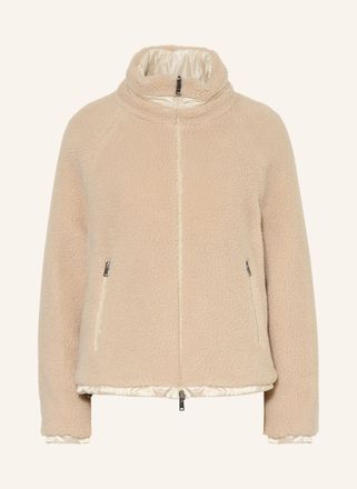 Herno Herno Teddyfell-Jacke Zum Wenden beige
