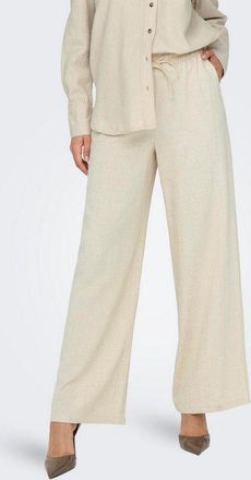 Jacqueline de Yong Schlupfhose JDYSAY LINEN HW WIDE PANT WVN NOOS Sommerhose mit Leinen