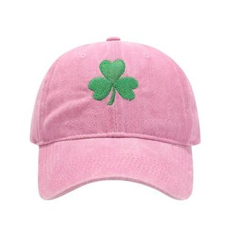 Generic Lane Casquette de baseball pour homme et femme r&eacute;tro classique pour papa Casquette de baseball pour jeunes gar&ccedil;ons, rose, Taille unique