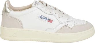Autry Femme, Chaussures, Blanc, Taille: 37 EU Medalist Low