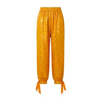 Taller Marmo Femme, Pantalons, Jaune, Taille: 38 FR Giuni Pants