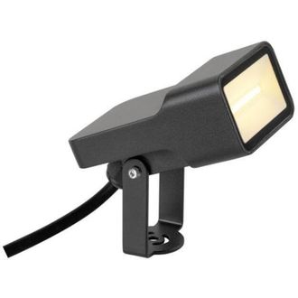 SLV Spot piquet ext&eacute;rieur carr&eacute; noir 3000K LED Synawide ip65 - SLV 1008479