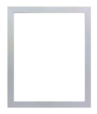 Frames by Post H7 Bilderrahmen, Kunststoff, Glas, 76,2 x 50,8 cm, silberfarben