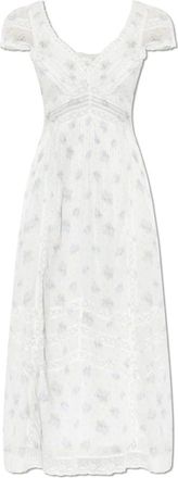 LoveShackFancy Loveshackfancy, Femme, Robes, Blanc, Taille: 40 FR Suvi Dress