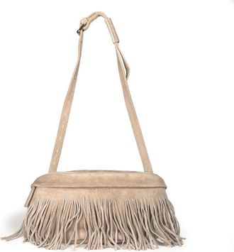 Vic Mati&eacute; Femme, Sacs, Beige, Taille: ONE Size Maris Fringed Belt Bag