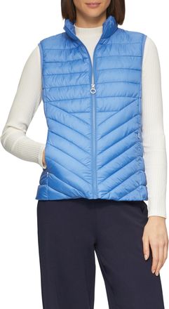 s.Oliver Leichte Steppweste mit Stehkragen