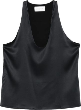 ARMARIUM Top aus Satin - Schwarz