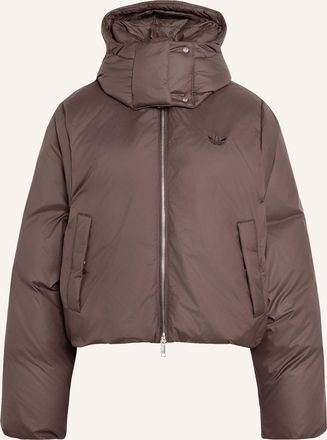 adidas Originals Adidas Originals Daunenjacke Hooded Padded Mit Abnehmbarer Kapuze braun