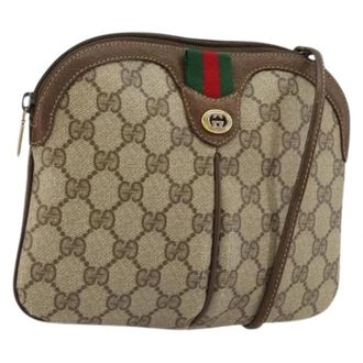 Gucci Pre-owned Vintage GG Schultertasche - - Pre-owned - Damen - Beige - ONE SIZE