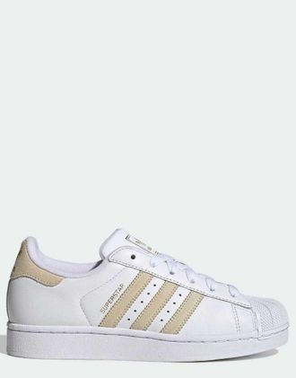 adidas Originals Superstar II - Sneaker in Wei&szlig; und Beige