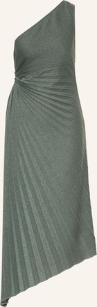 Vera Mont V By Vera Mont Cocktailkleid Mit Plissees Und Glitzergarn gruen