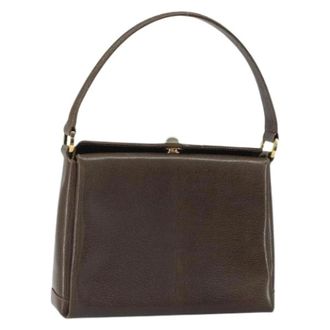 Gucci Sac &agrave; main vintage Pre-owned - Femme - Pre-owned - Brun - Taille: ONE Size